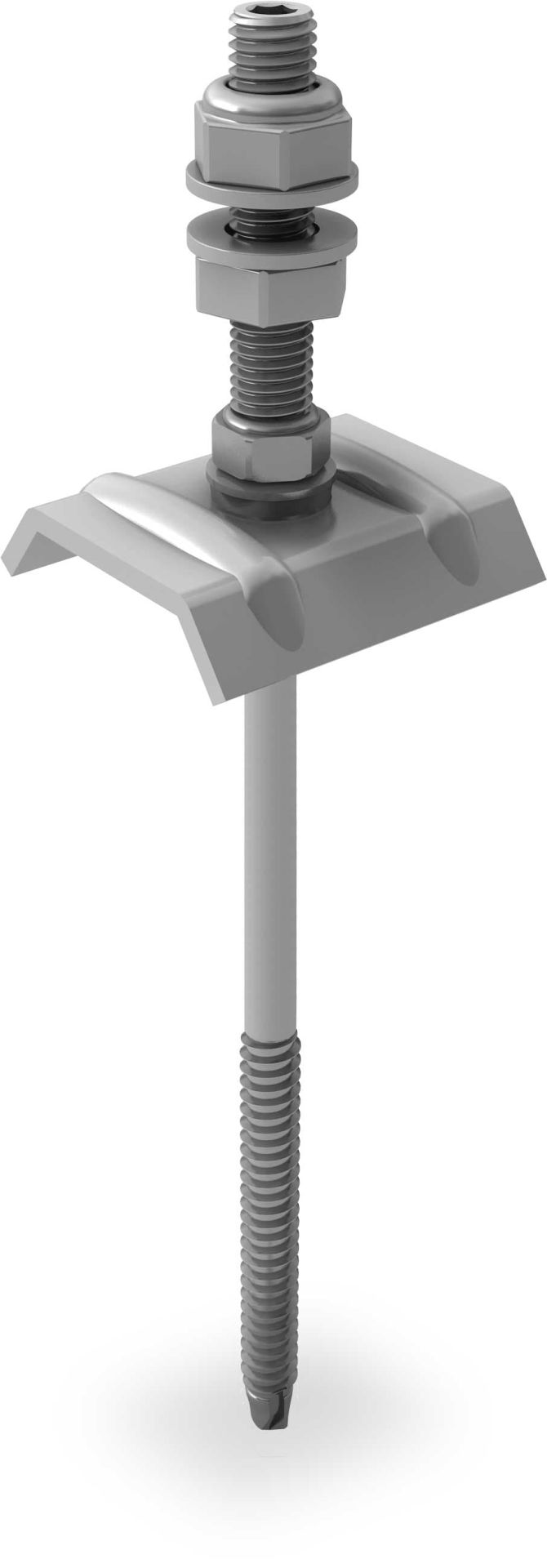 Solarfastener with calotte 8x155/70 for steel substructure