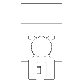 Doppelstehlfalzklemme CF:x