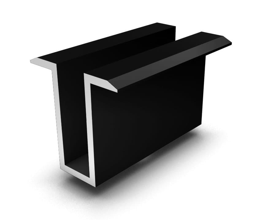 K2 Middle Clamp, black anodized | 1005145
