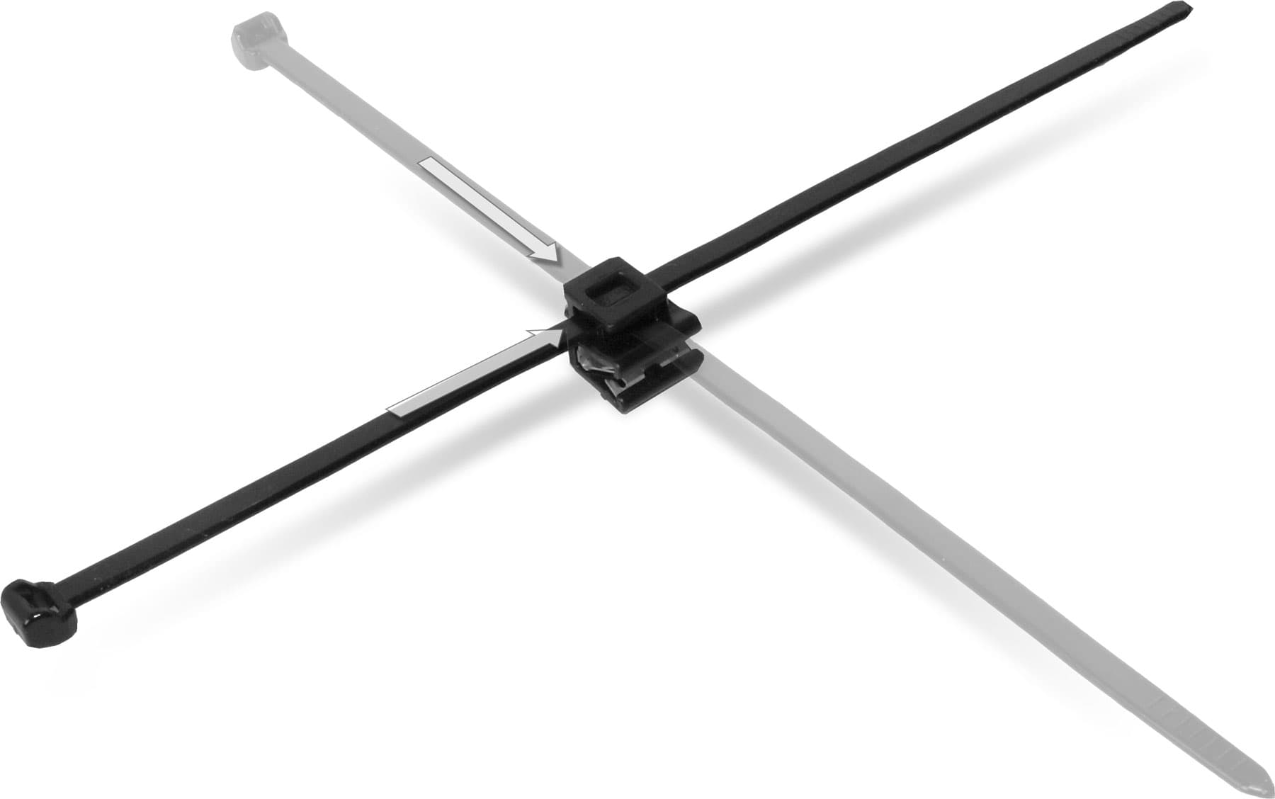 Solar Cable Manager with connecting possibility for outdoor-installation.