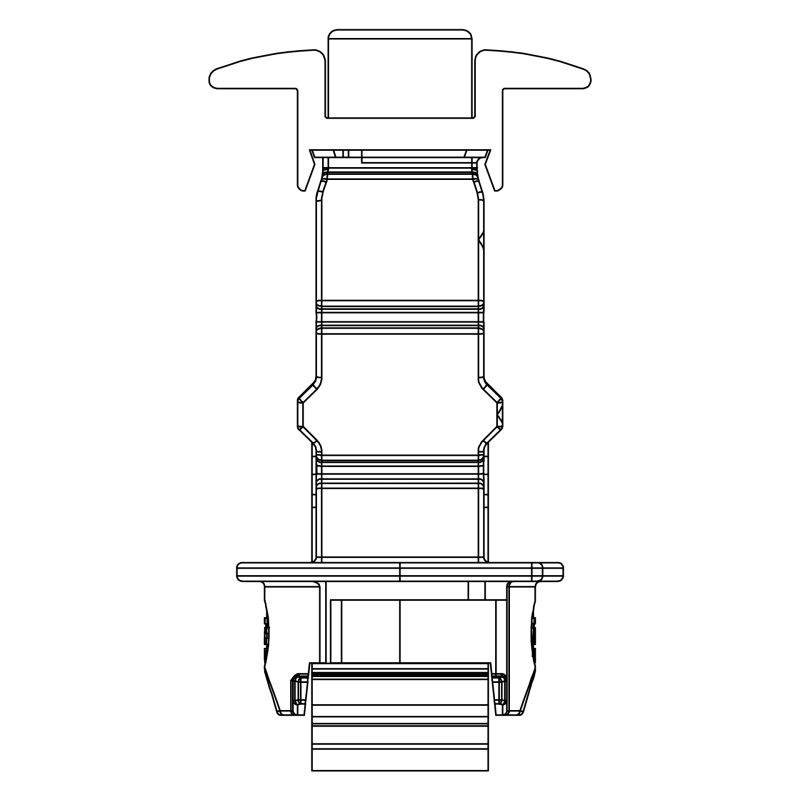 K2 Clamp MC 25-40 mm | Black anodised | 2004148