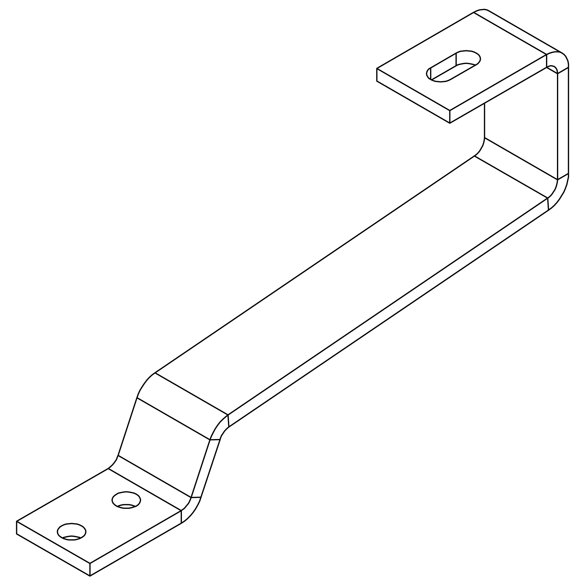 Roof Hook for Flat Tile